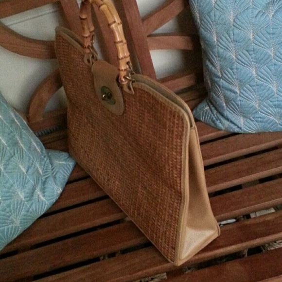 Vintage | Bags | Vintage Ronay Straw Bag | Poshmark